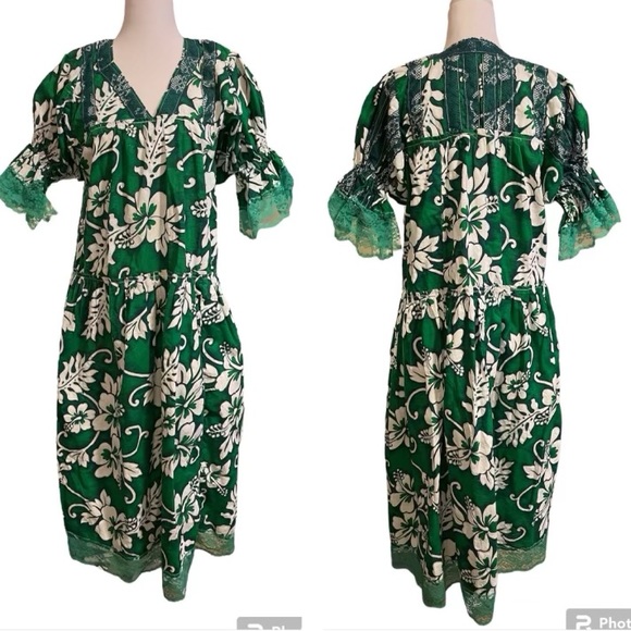 Dresses | Vintage Handmade Hawaiian Lace Dress | Poshmark